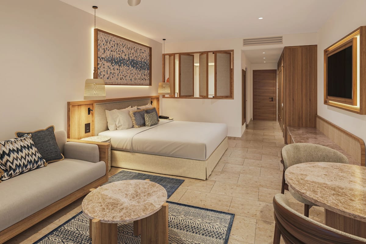 1 quarto, roupas de cama premium, cofres nos quartos, escrivaninha