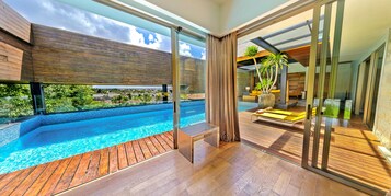 2 BR TShore Rooftop Villa Private Pool (Standard Check Out at 2:00 PM) | Vista do quarto