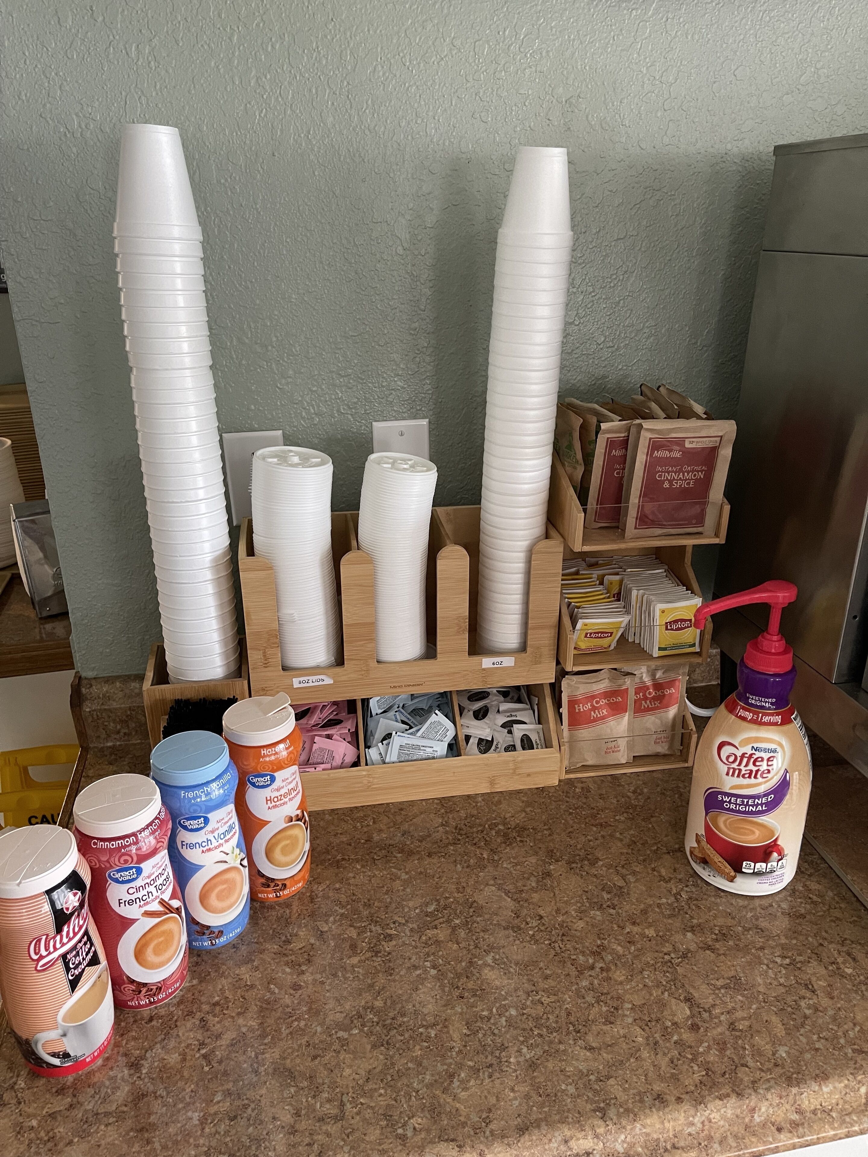 Café da manhã continental grátis todos os dias