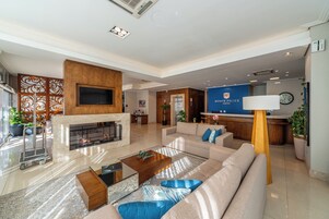 Sala de estar do lobby