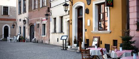 Entrada do alojamento