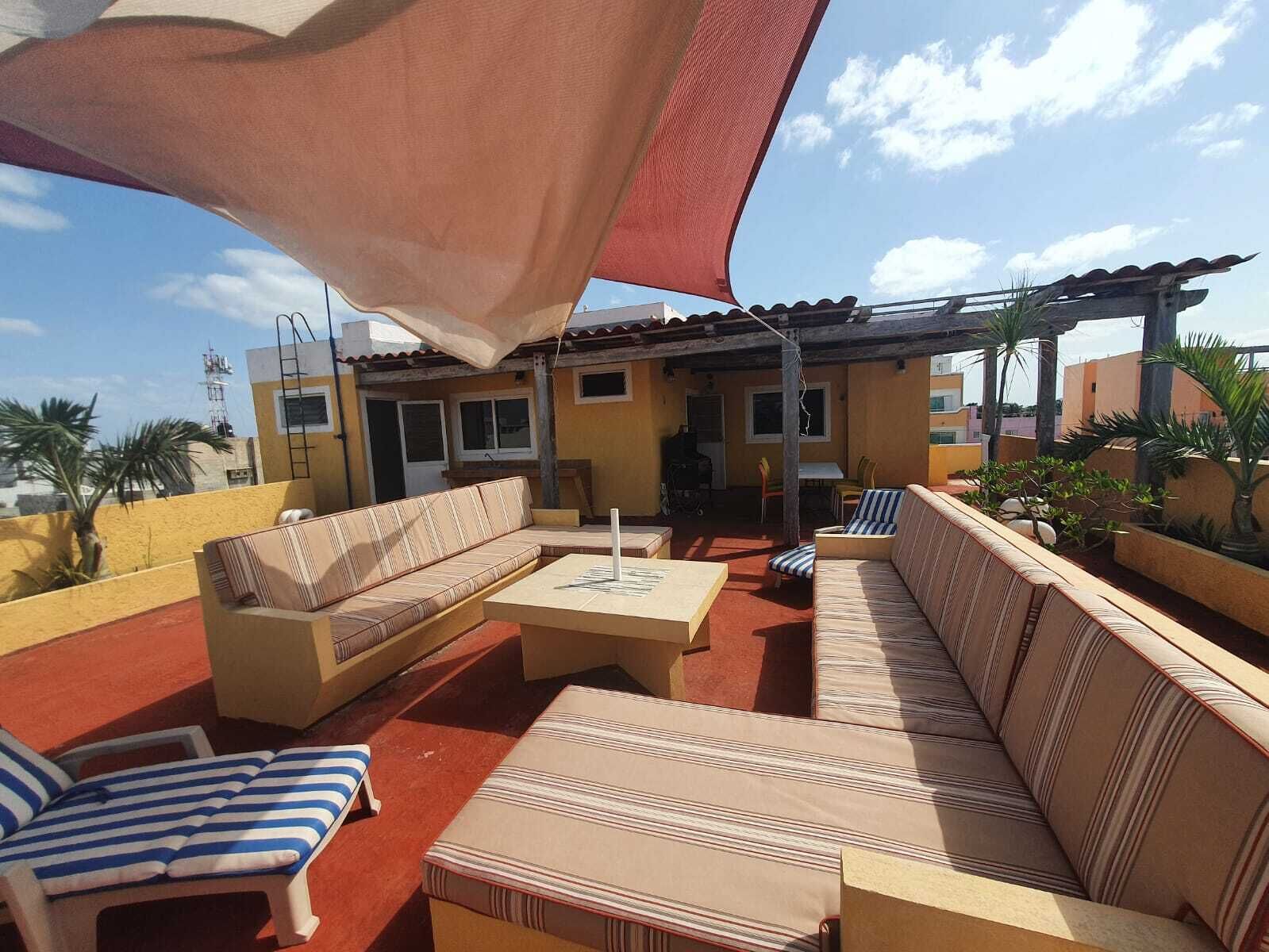 Penthouse Panorâmica | Terraço/pátio interior