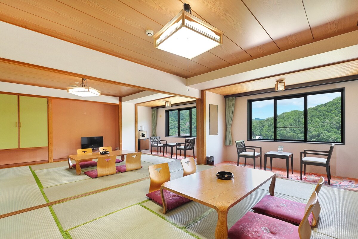 Quarto tradicional, para não fumantes (Japanese Style, Large) | Edredons de pluma, cofres nos quartos, Wi-Fi de cortesia, roupa de cama