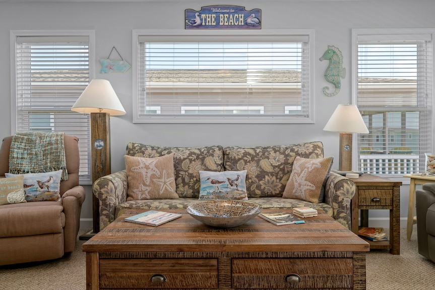 Oceanview, 3 Min Walk To Beach, Kid-friendly, Linens Included, Fully Stocked - Sunset Beach, NC
