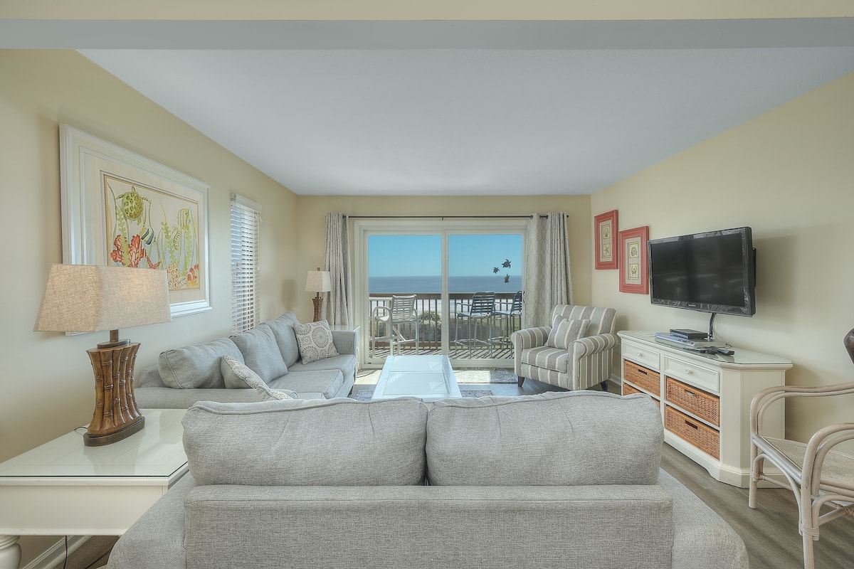 Condo luxo, 3 quartos, sacada, vista para o oceano (I #314) | Área de estar