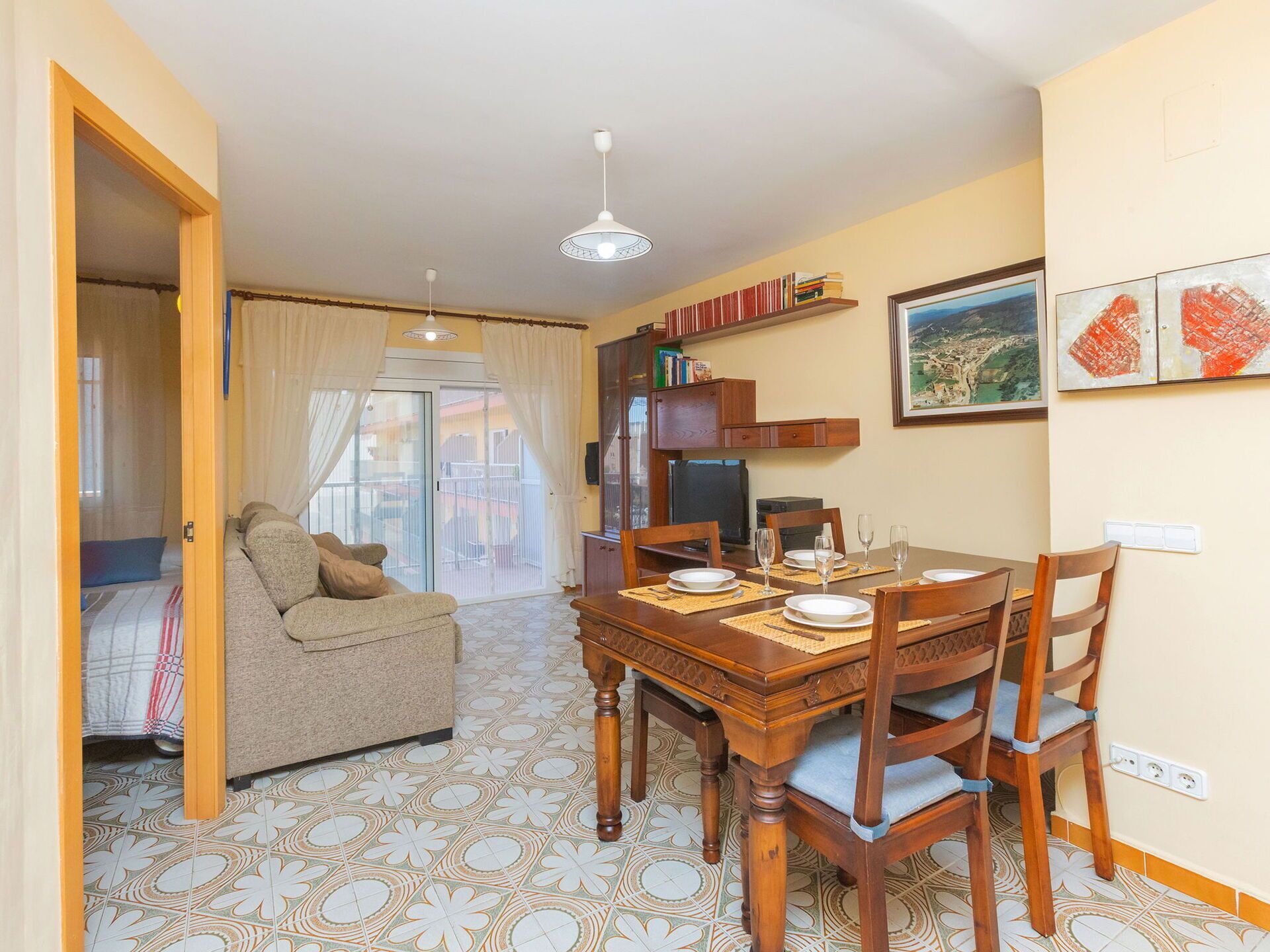 Bonito Apartamento Para 4 Personas Con Wifi, Piscina, Tv Y Balcón - Malgrat de Mar