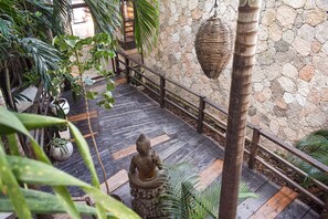 Vista para o jardim