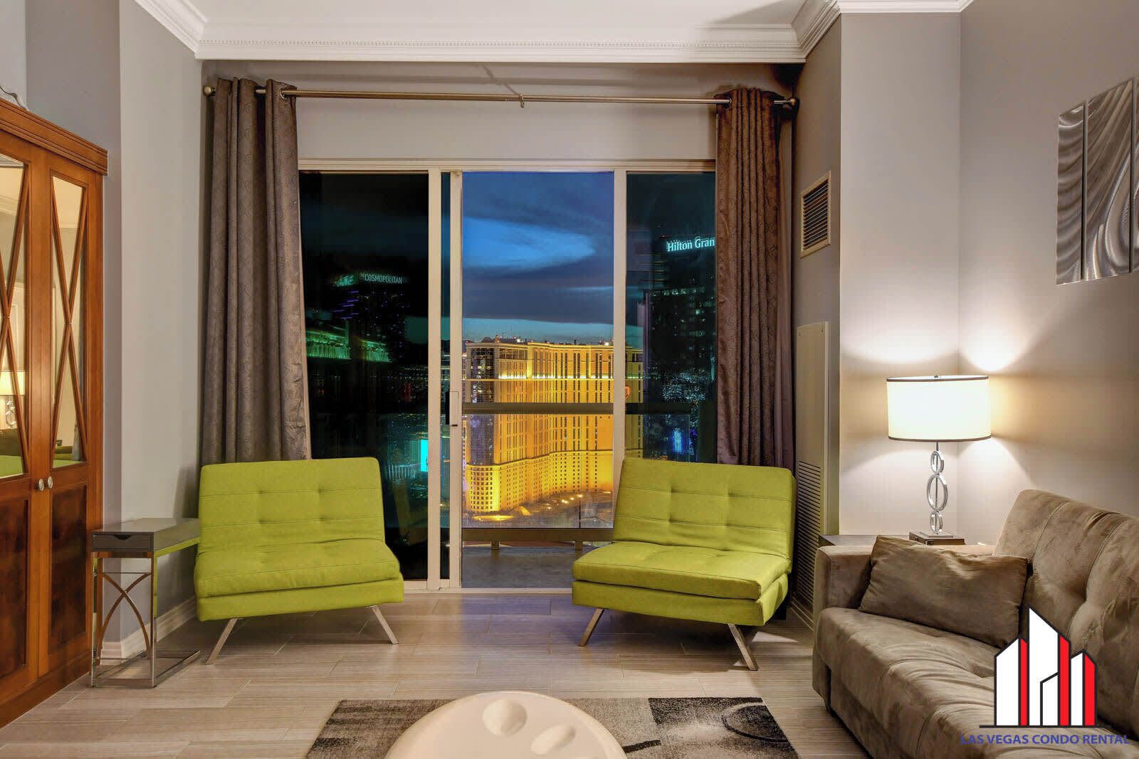 Mgm Signature-32-621 1br2ba F1/strip View Balcony - 라스베이거스, NV