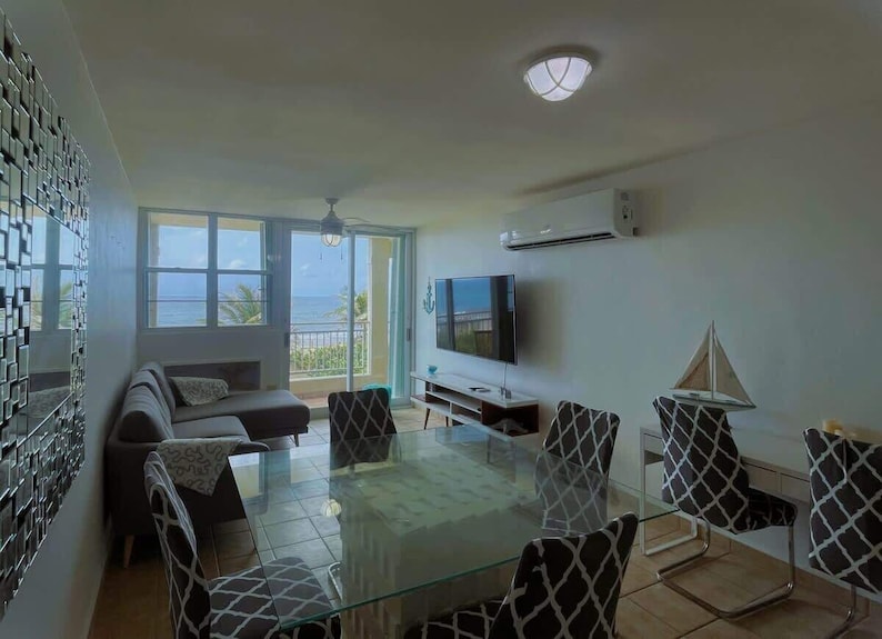 #21 Beachfront 2br-2ba Apt King & Queen Beds Jobos - Isabela