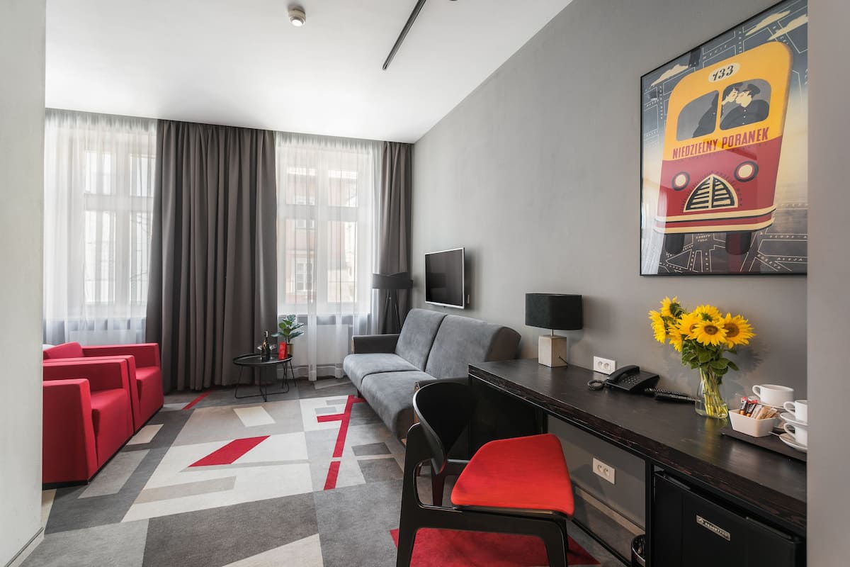 Quarto Quádruplo Premium | Cortinas/cortinados opacos, quartos insonorizados