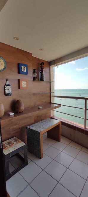 Apartamento luxo | Terraço/pátio