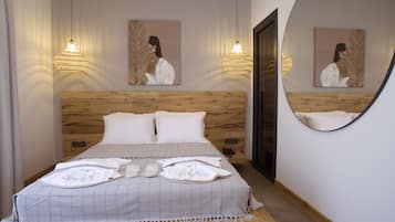 Roupas de cama premium, frigobar, individualmente decorados