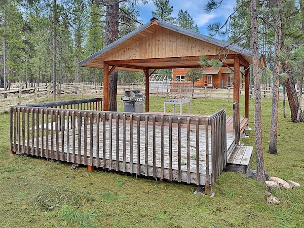 Cabin In The Trees Next To Public Land! (Dog Friendly!) - Seeley Lake, MT