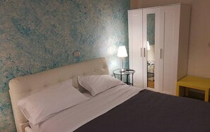 Quarto Duplo Comfort, casa de banho anexa (Azzurra) | Interior
