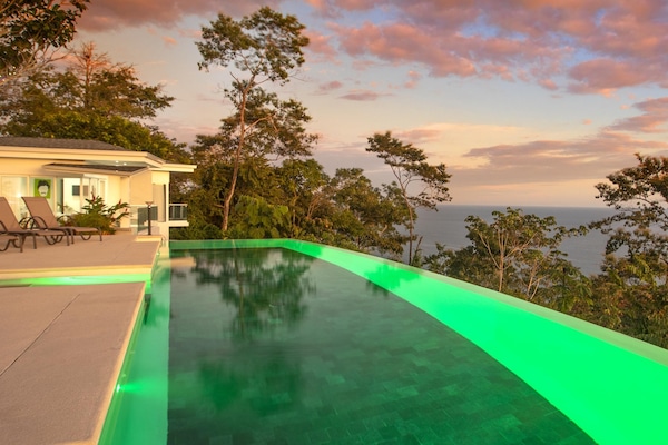 Piscina exterior, guarda-sóis, espreguiçadeiras