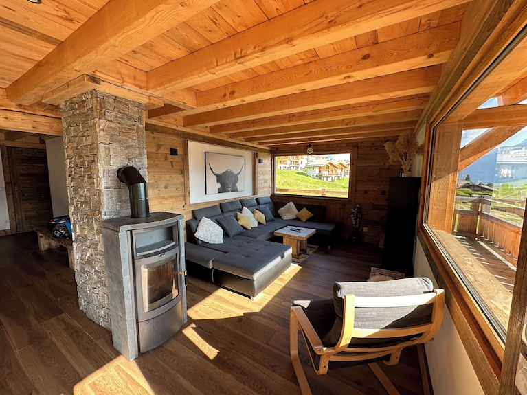 Chalet Mont Blanc View With Outdoor Jacuzzi - Combloux