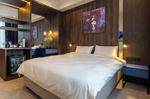 Quarto Duplo | Minibar, secretária, berços/camas para crianças grátis, Wi-fi grátis 