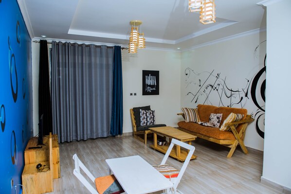 Apartamento Deluxe | 2 quartos, ferro/tábua de engomar, Wi-fi grátis 