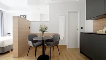 Opções para refeição no quarto