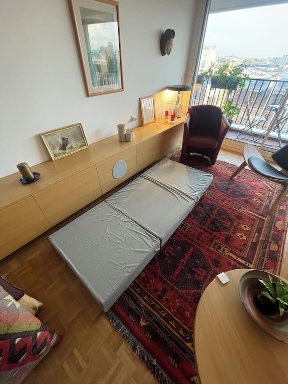 Amazing View On Paris, Balcony And Modern Apartment - Châtelet - Les Halles - Paris