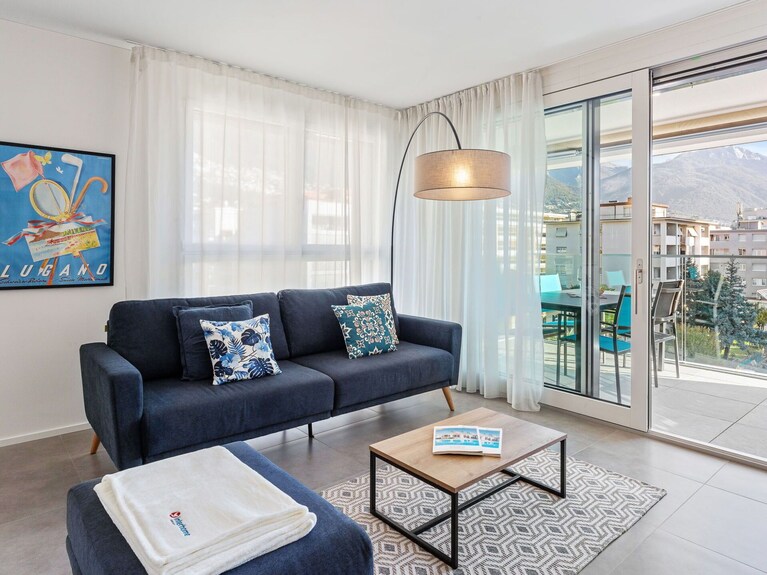 Confortable Appartement Pour 4 Personnes Avec Wifi, Tv, Balcon Et Animaux Admis - Locarno