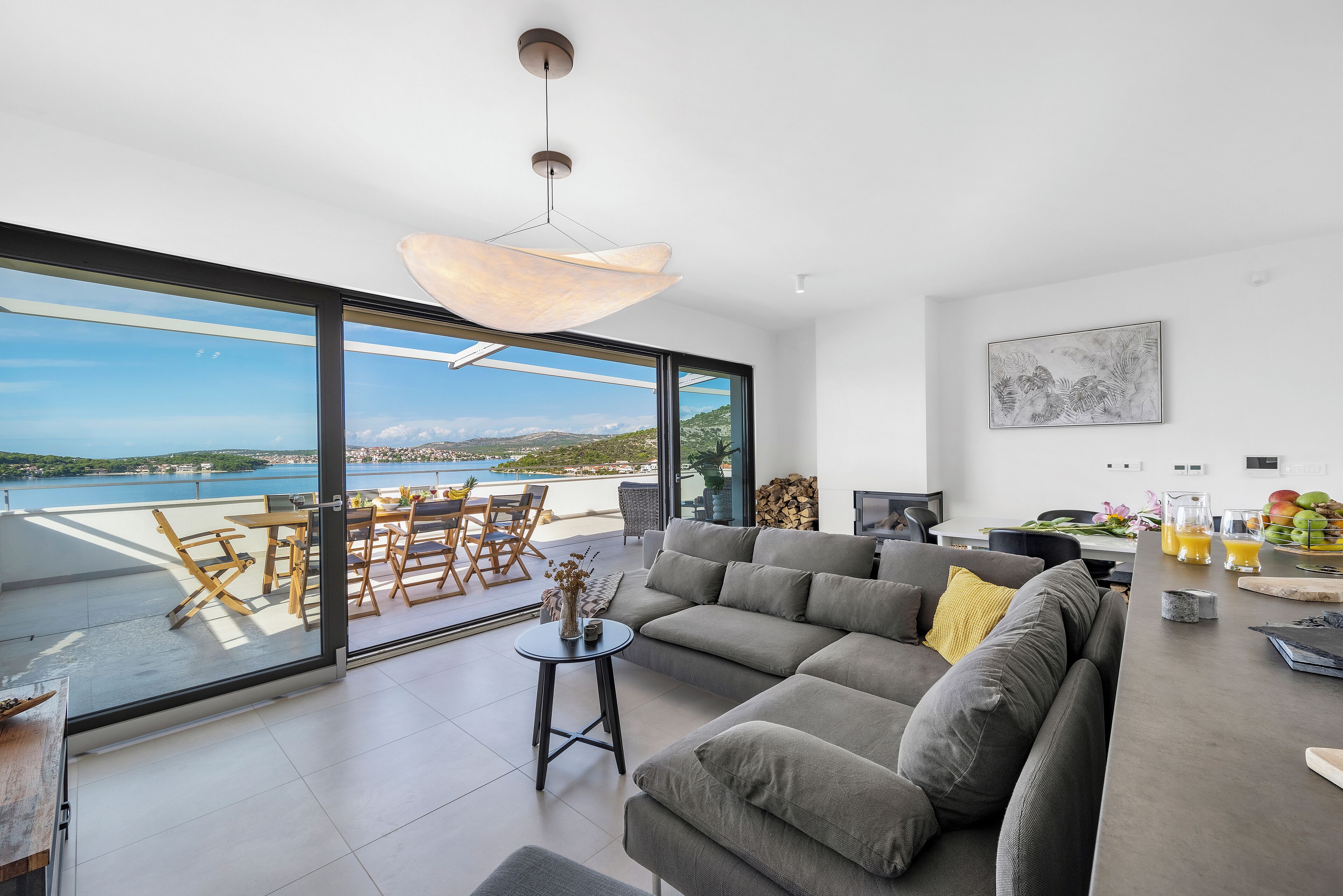 Relaxing Villa Tyra With Pool And Sauna At The Sea - Rogoznica