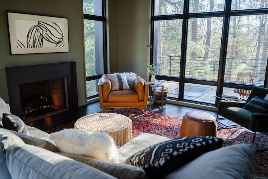 Idyll Reserve 4 | The Hillside - New, Luxe, Hot Tub And Fireplace - Hocking Hills State Park, OH