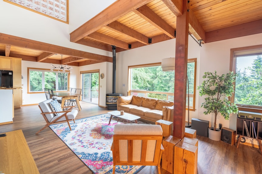 Deception Pass Home With Forest And Bay Views - Bay View, WA