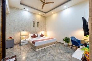 Quarto Deluxe | 1 quarto, lençóis de algodão egípcio, roupa de alta qualidade