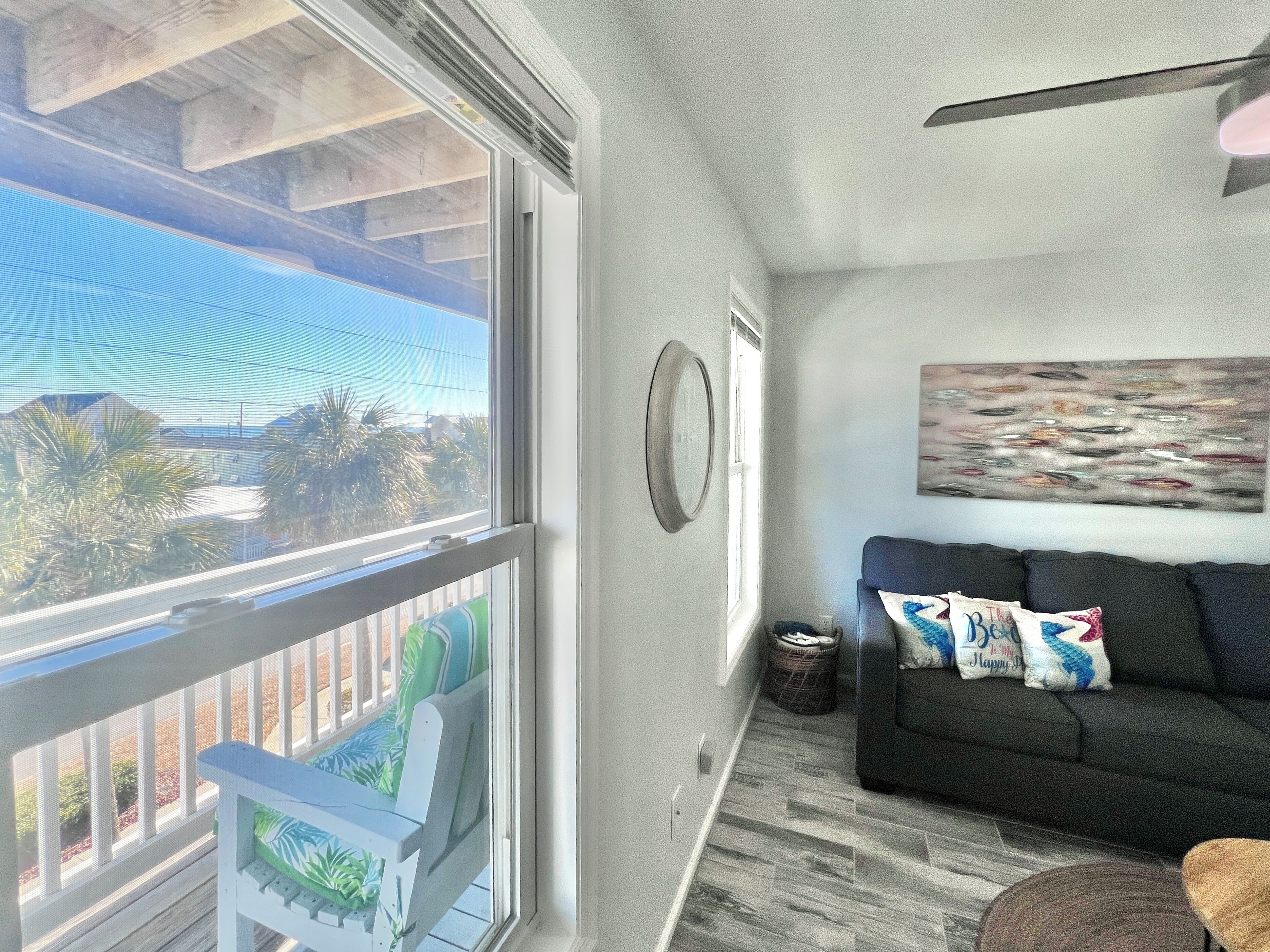 Oceanview 2nd Floor Condo | Sea Coast Suites 18 | Elevator - Topsail Beach, NC