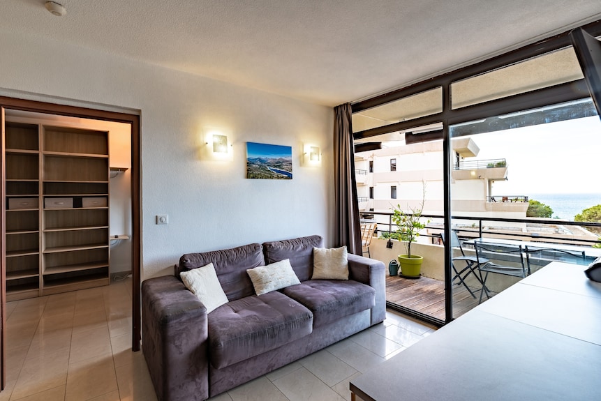 Le Balcon Dajaccio - Dos Habitaciones Piso, Capacidad 6 - Ajaccio