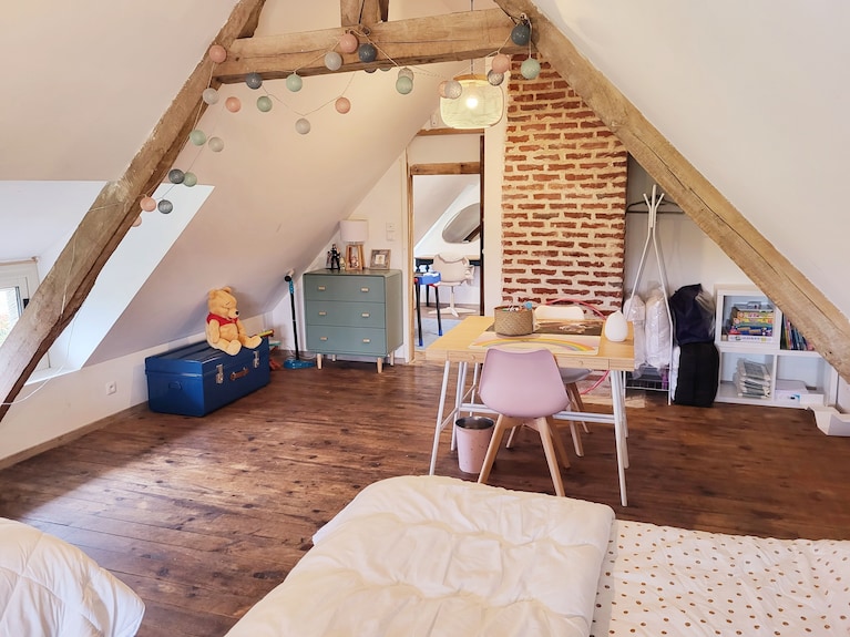 Belle Chaumière Avec Piscine Chauffée, 8 Personnes - Villers-sur-Mer