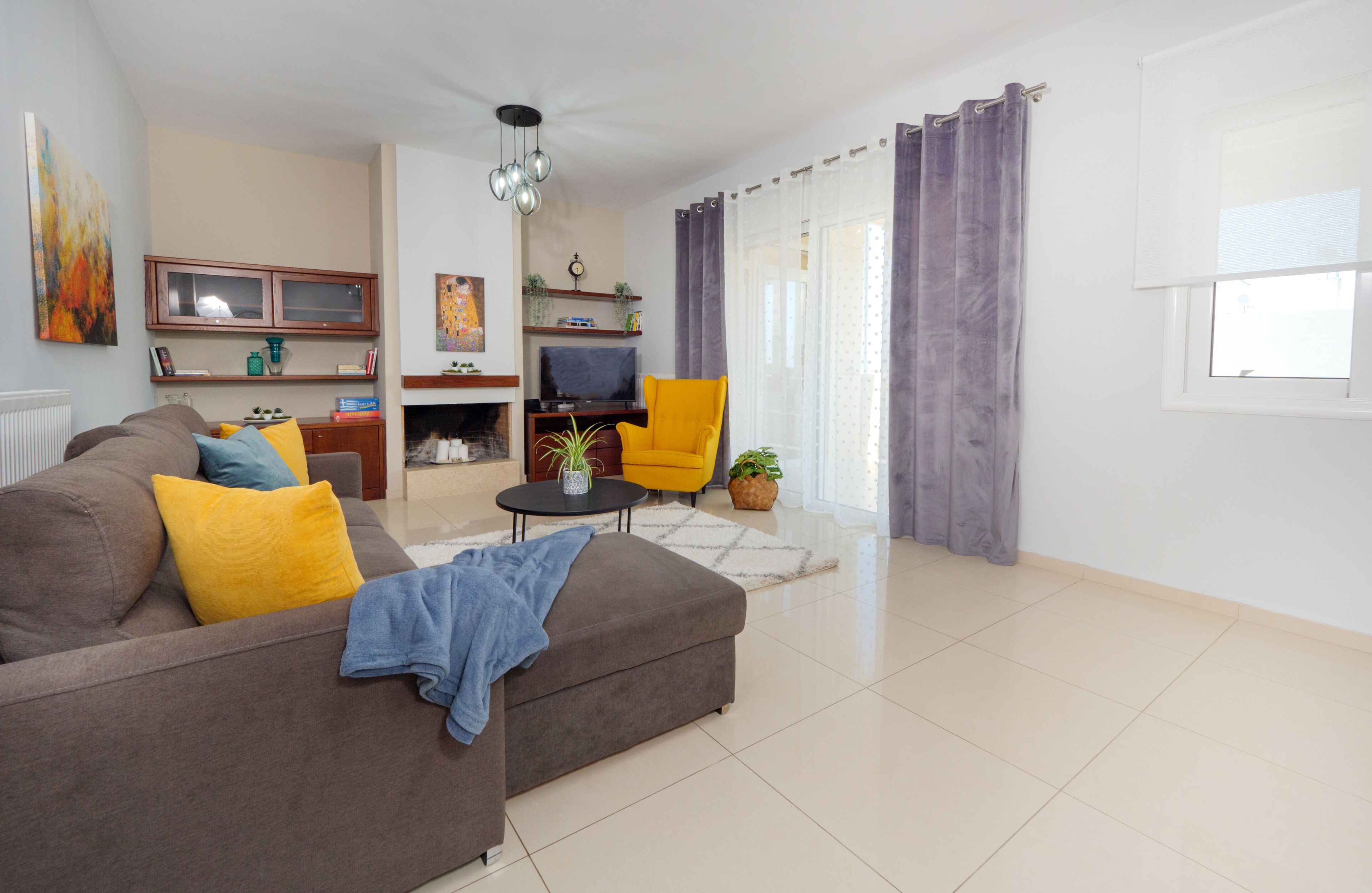 Gpk Bright & Stylish 4br | Central Getaway | Free Parking - Herakleio