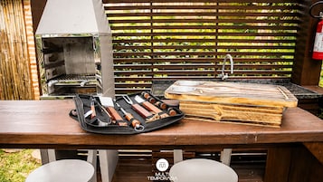 Área para churrascos e piqueniques