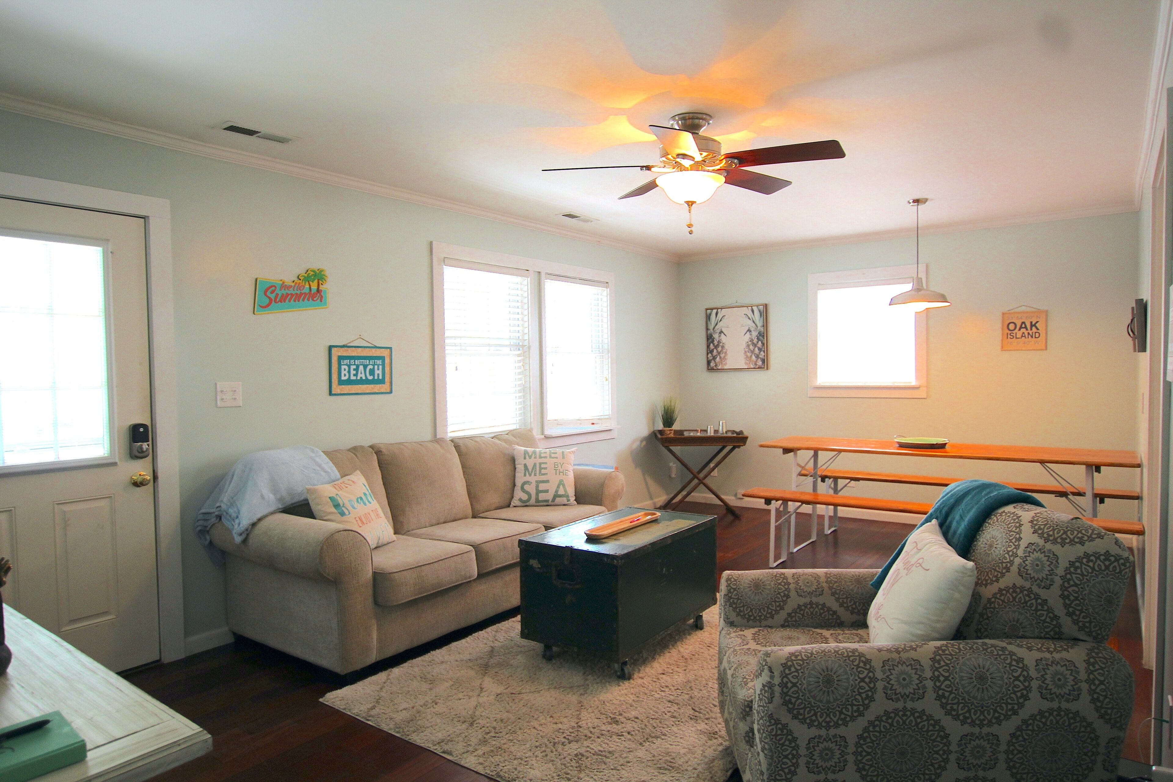 House Of Zen - Walk To The Beach, Huge Fenced Back Yard, Outdoor Shower! - Bald Head Island, NC