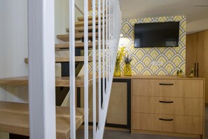 Casa Comfort, 2 quartos | 2 quartos, secretária adequada para computadores portáteis 