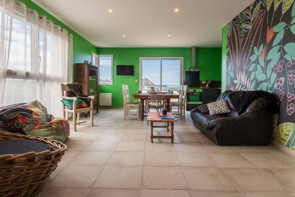 Babord , Appt Avec Terrasse Et Vue Mer, Parking - Musée du Débarquement