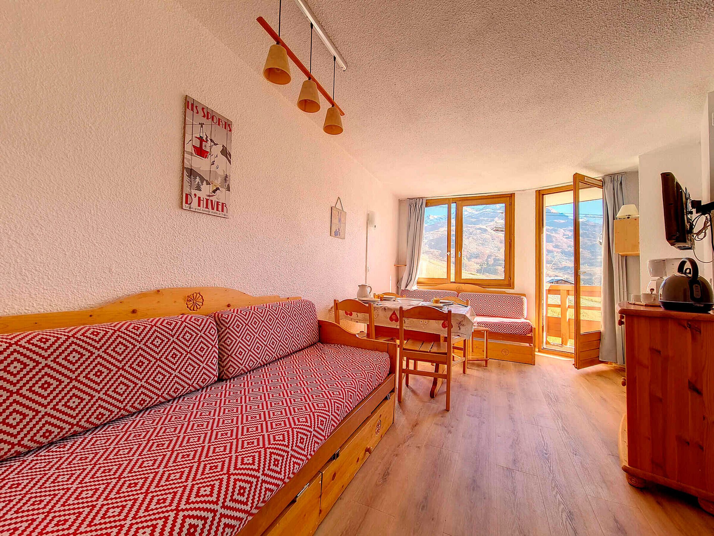 Appartement Spacieux Proche Pistes Et Commerces Avec Balcon Exposé Sud - Les Menuires