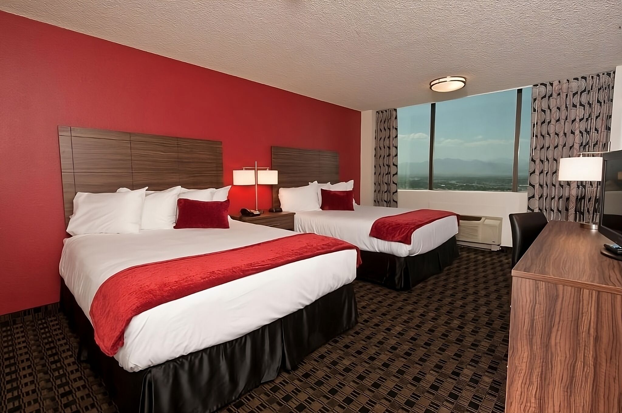 3 Deluxe Two Queens - City View Rooms At The D Las Vegas - Las Vegas, NV