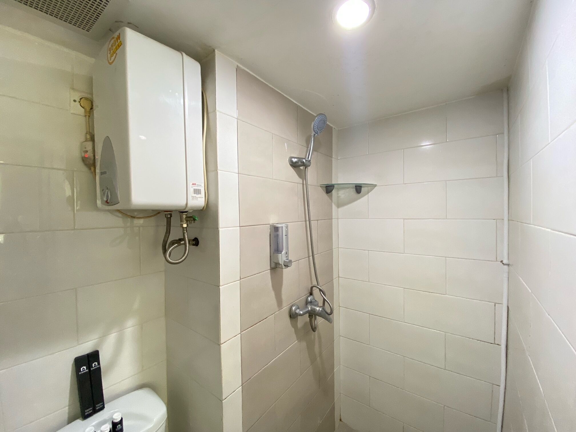 Apartamento, 2 quartos | Banheiro | Chuveiro, produtos de toalete grátis, toalhas de banho 