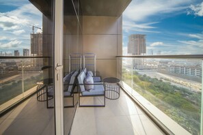 Estúdio premium, 1 cama King | Vista da sacada