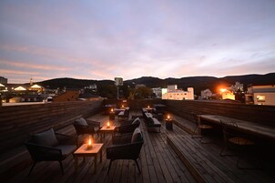 Terraço no piso superior