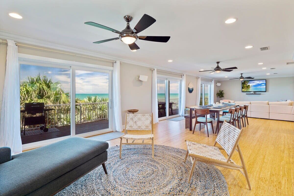 Oceanfront Flagler Escape W/ Games & Huge Deck - Palm Coast, FL