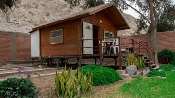 Cabana de Madeira Standard | Terraço/pátio interior