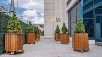 Fachada da propriedade