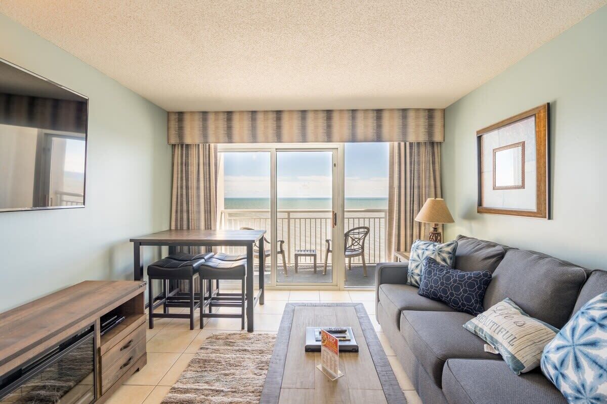 Oceanfront 1br -Camelot 1812 - Myrtle Beach, SC