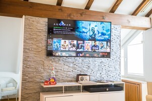 2 quartos, roupa hipoalergénica, ferro/tábua de engomar 