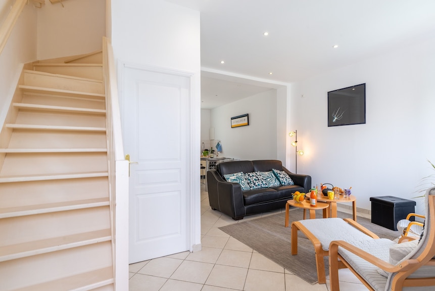 Les Bleuets - - Trois Chambres Appartement, Couchages 5 - Pléneuf-Val-André