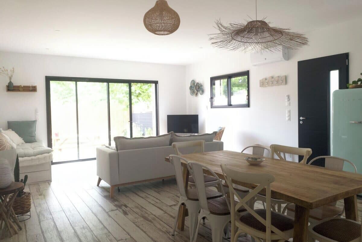 Cabane De Brice à Ares Avec Piscine - Andernos-les-Bains