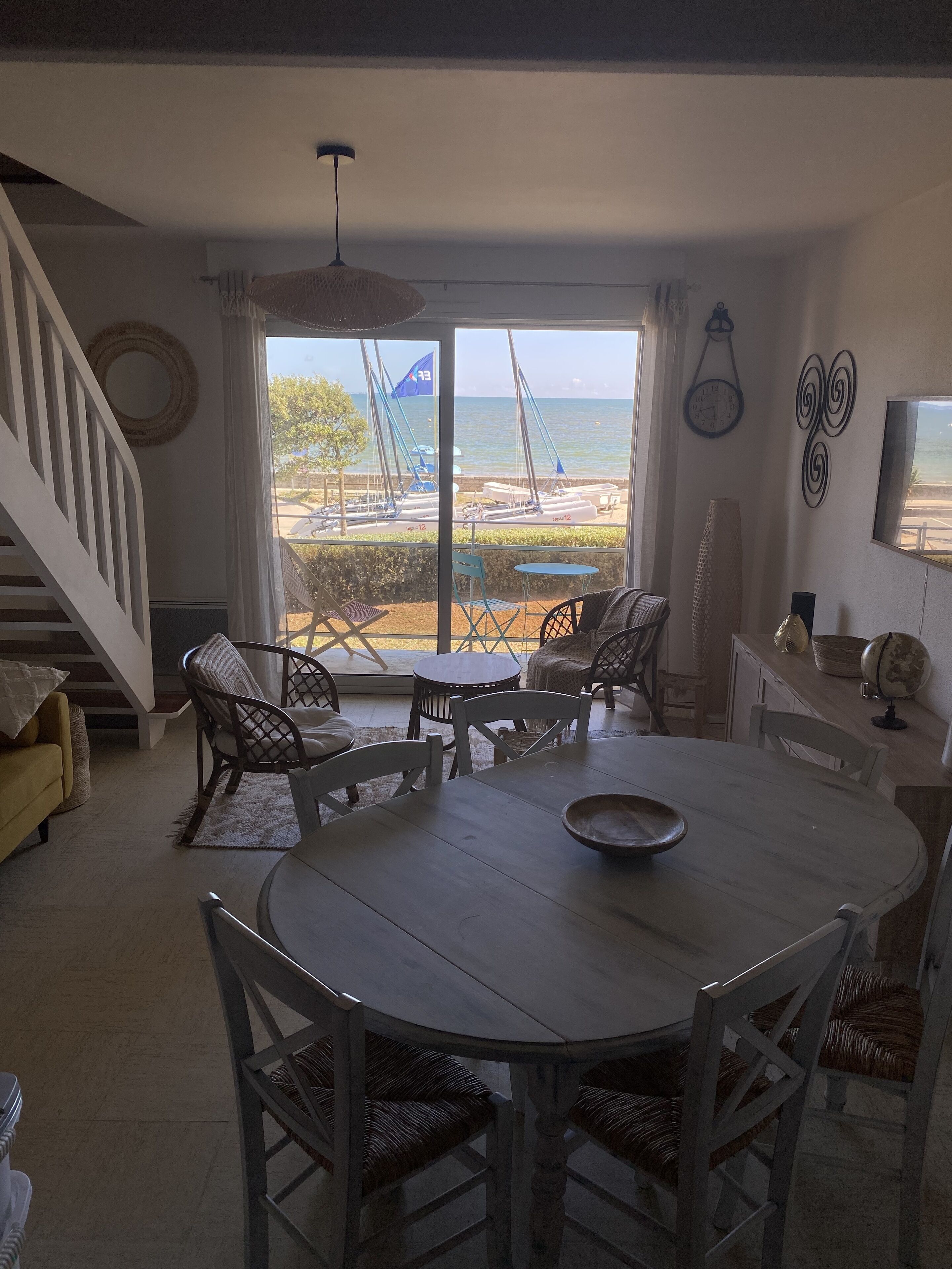 Duplex T4 Vue Imprenable Sur L'ocean Acces Direct Plage 3 Chambres 8 Couchages - Damgan